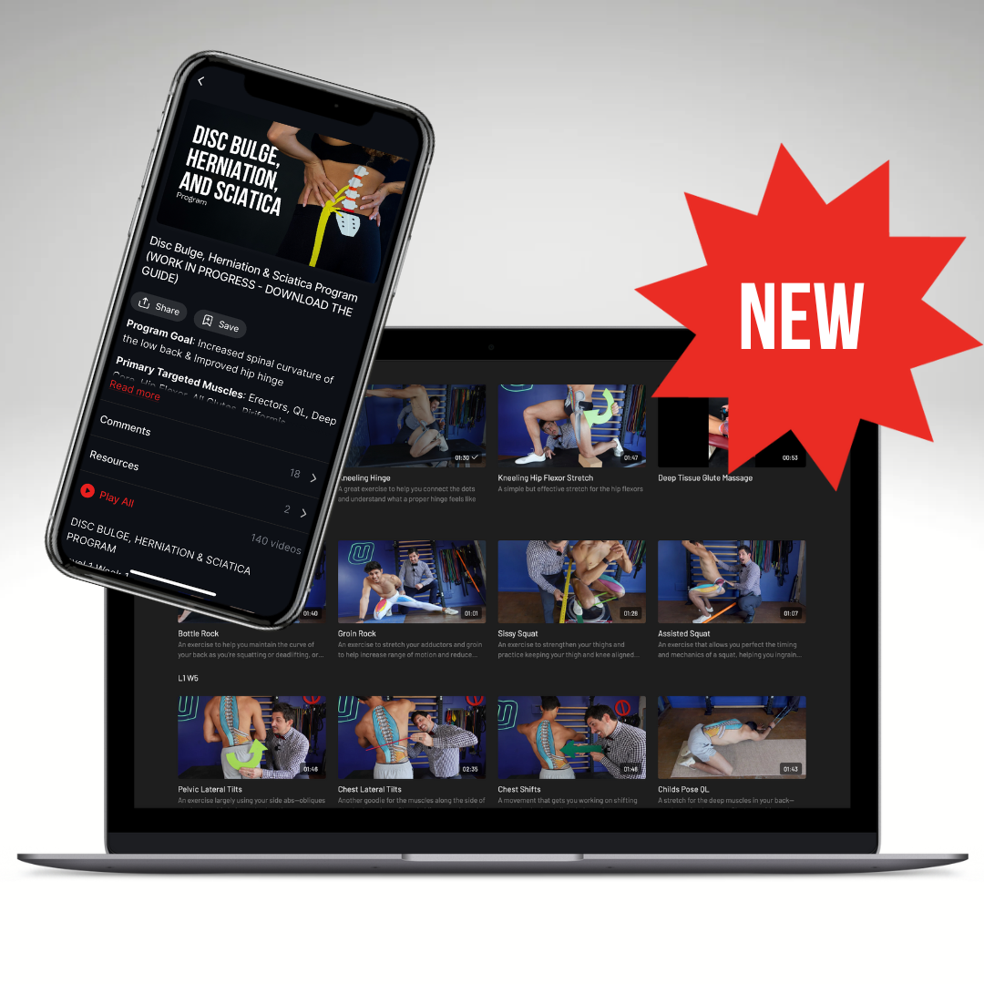 Disc Bulge, Herniation & Sciatica Online Program by MoveU