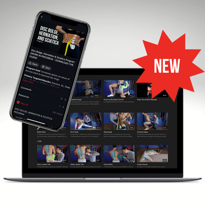 Disc Bulge, Herniation & Sciatica Online Program by MoveU